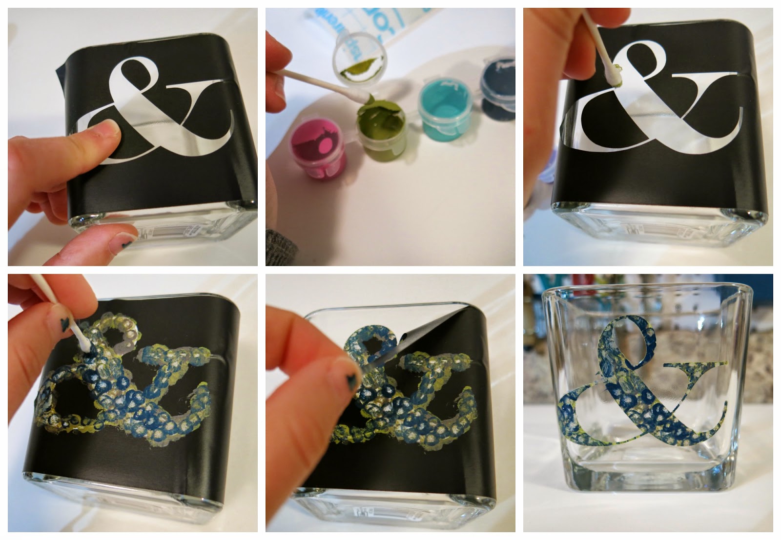 Nerd Craft Librarian: Pointillism Vase