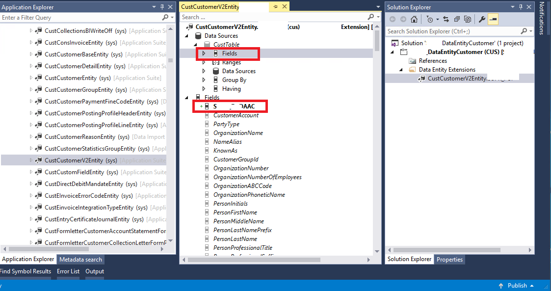 Data Entity Extension In D365 Ax