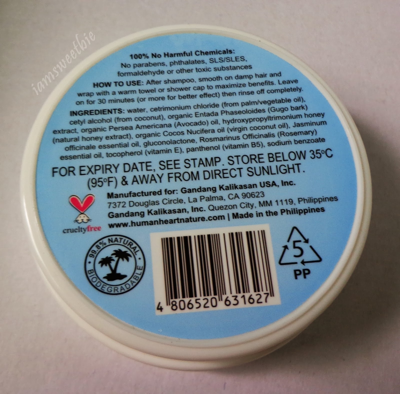 Human Nature Intensive Hair Mask