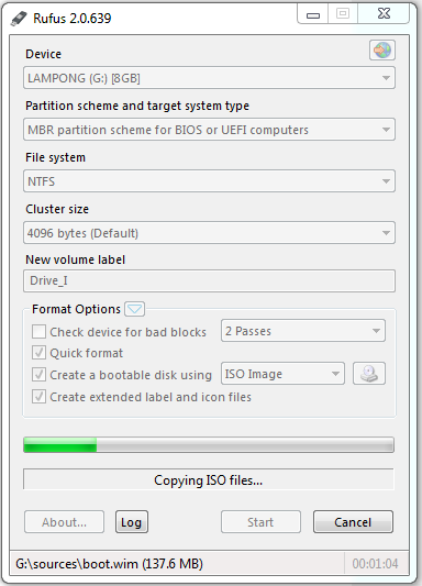 Cara membuat bootloader usb dengan rufus - Studi Elektro