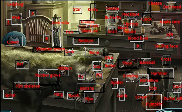 Case 24 - Trophy Room hints | Criminal Case Objects