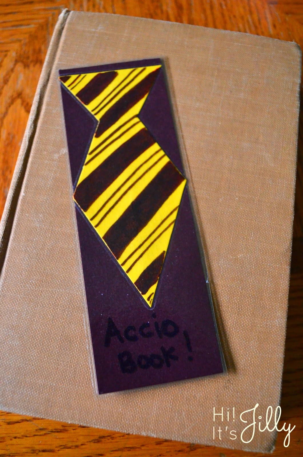 Hi! It's Jilly.: Father's Day Tie Bookmarks