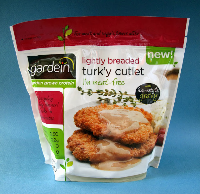 The Laziest Vegans in the World: Gardein Lightly Breaded Turk'y Cutlet