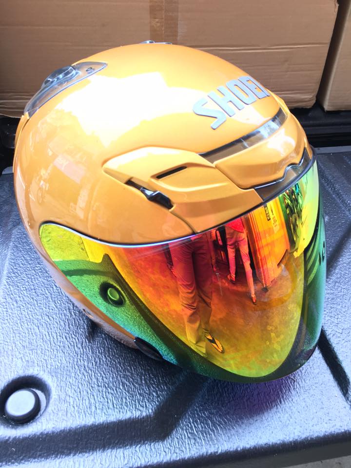 SHOEI JACK FORCE 2 (KUNING) - HELMET COPY ORI