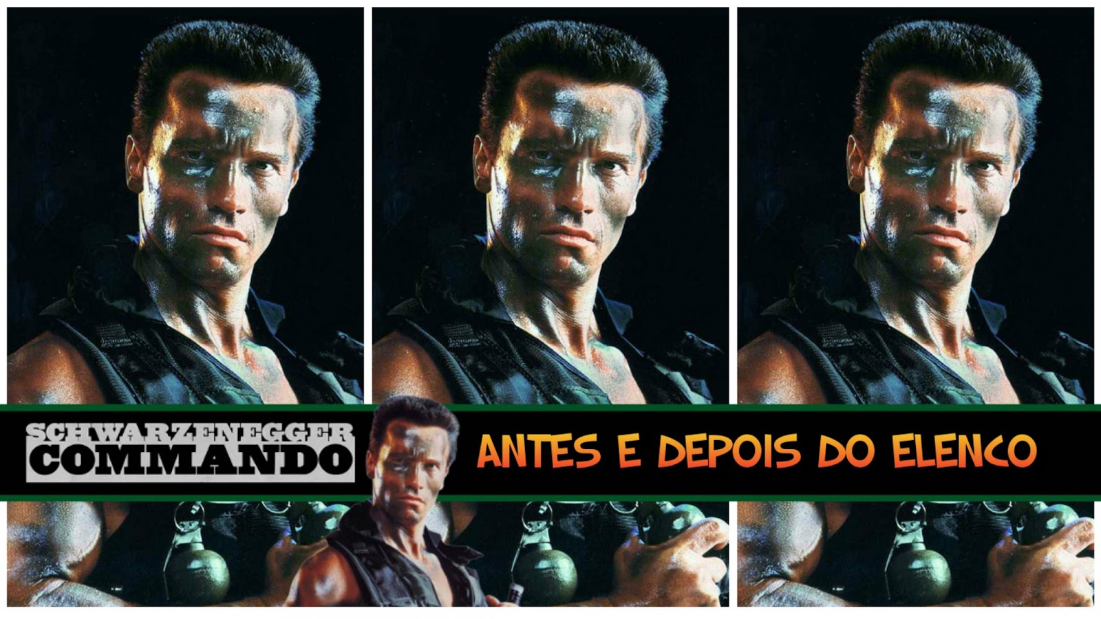 Cinema de Bordas: COMANDO PARA MATAR (1985) - ANTES E DEPOIS