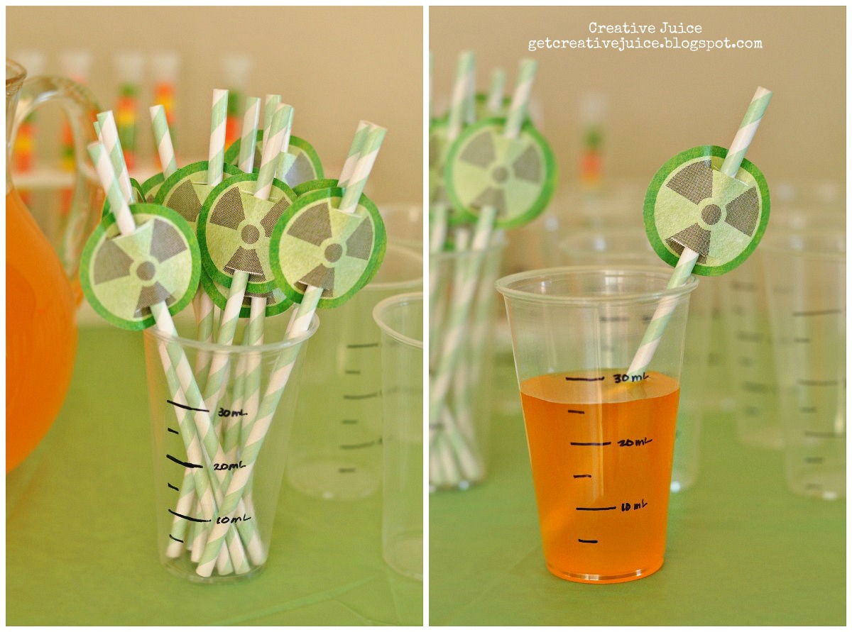 {science party} FOOD and DESSERT ideas