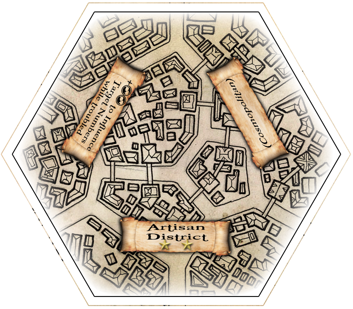 Hexagonal Geomorphs