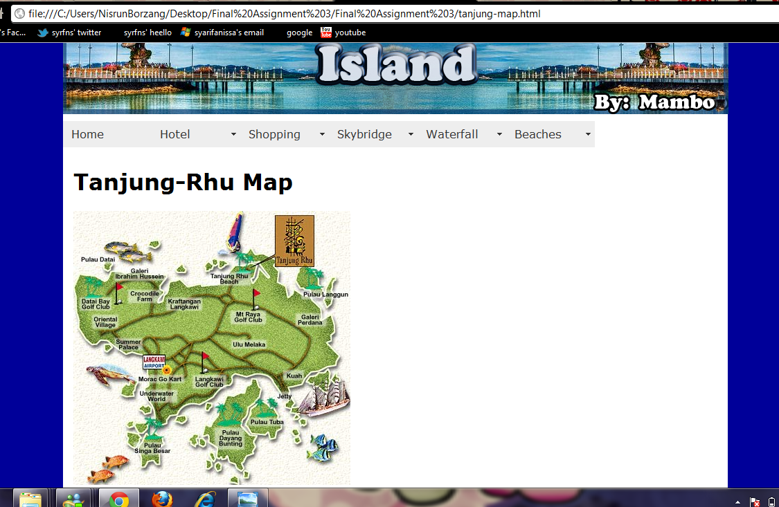 MAMBO~! Langkawi Island!: Syarifah Nurul Husna