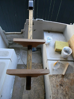 Ericson 25, Oystercatcher: Galley Table, Cockpit Table, Part 3: Making ...