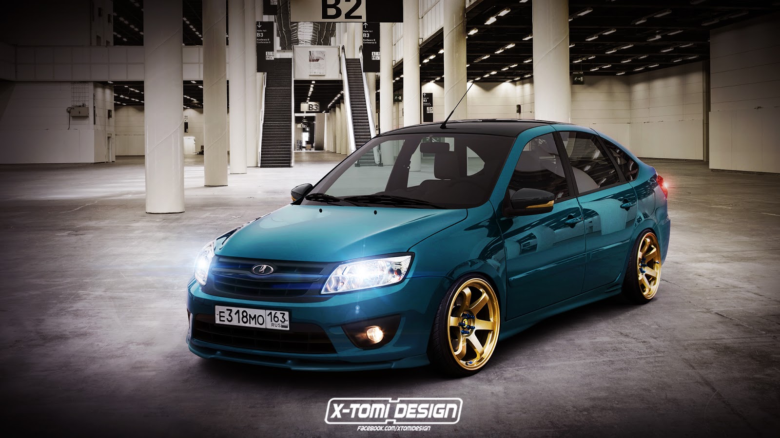 X-Tomi Design: Lada Granta Liftback