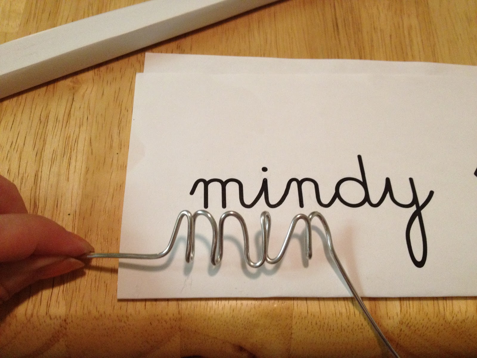 Wire Hanger Letter Template - Detrester.com