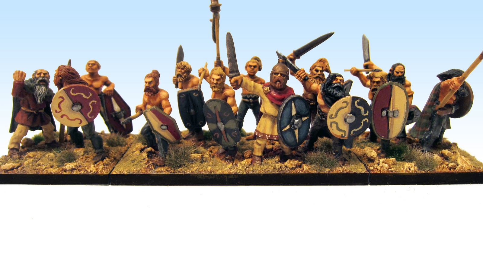 1000 Foot General: My First Ancients, Finished and Based!