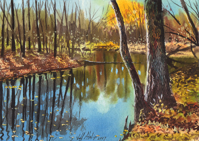 Jeff Atnip's Art: Obion River no. 2