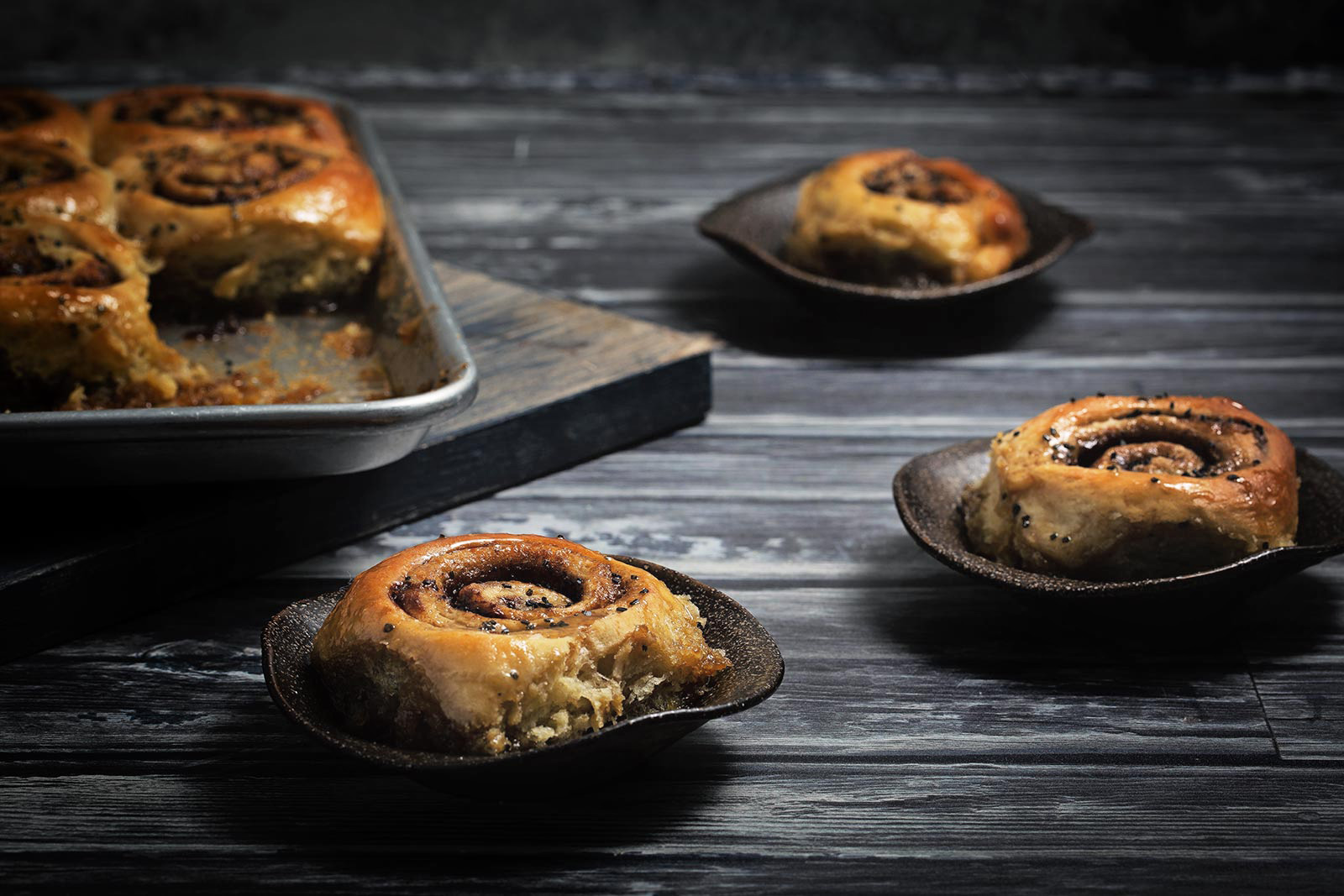 Burnt Butter and Salted Maple Cinnamon Buns