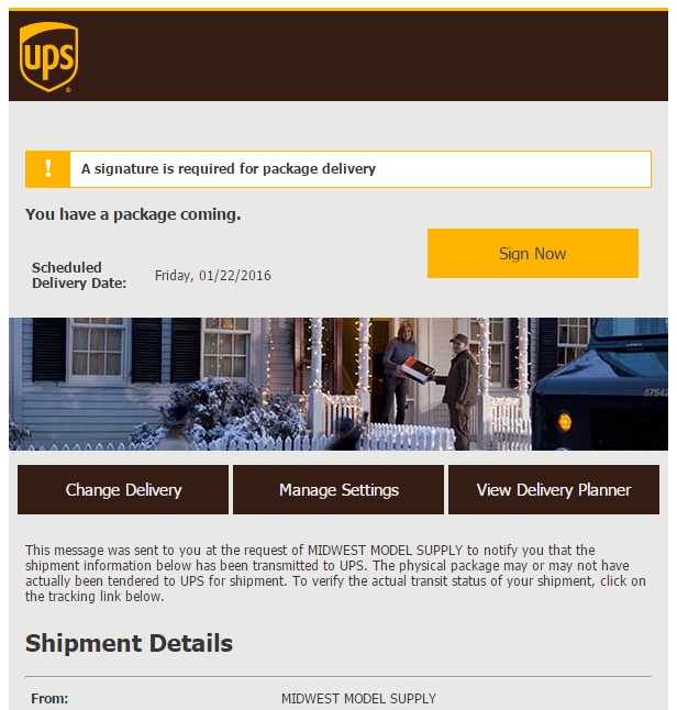 Model Rocket Building: A Package Coming!