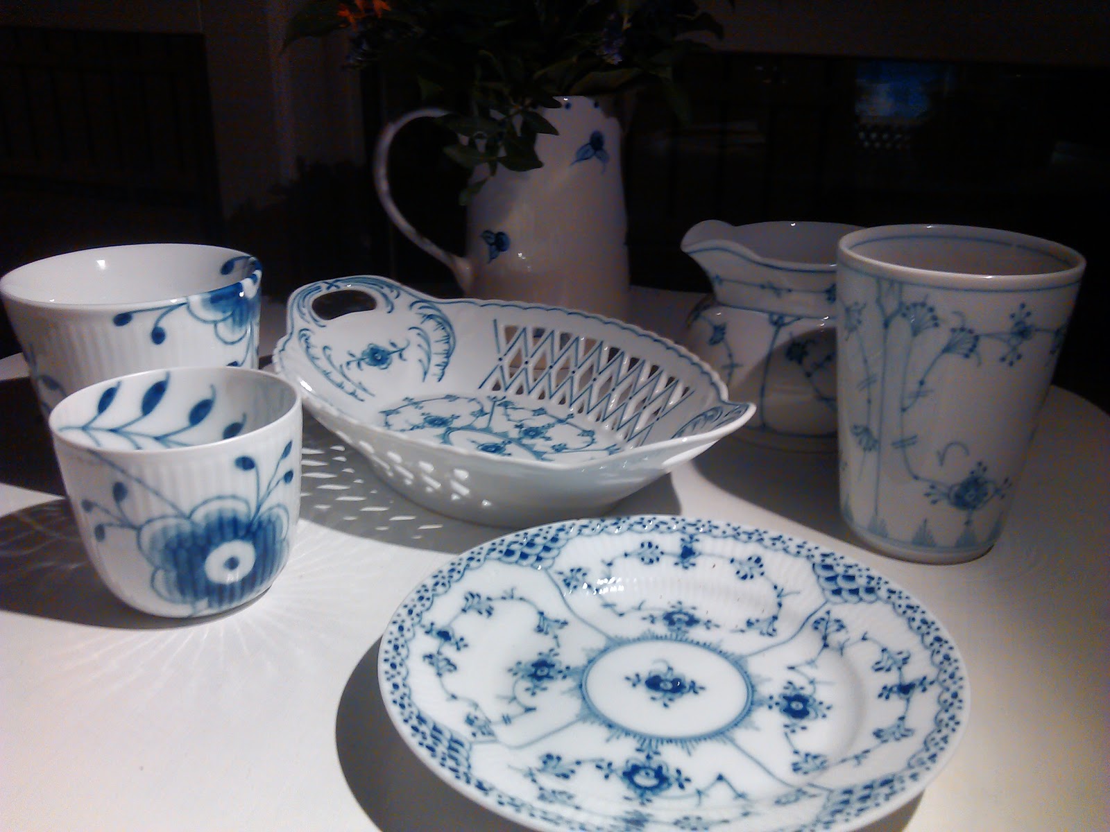 Hav og himmel: Blå-hvitt porselen