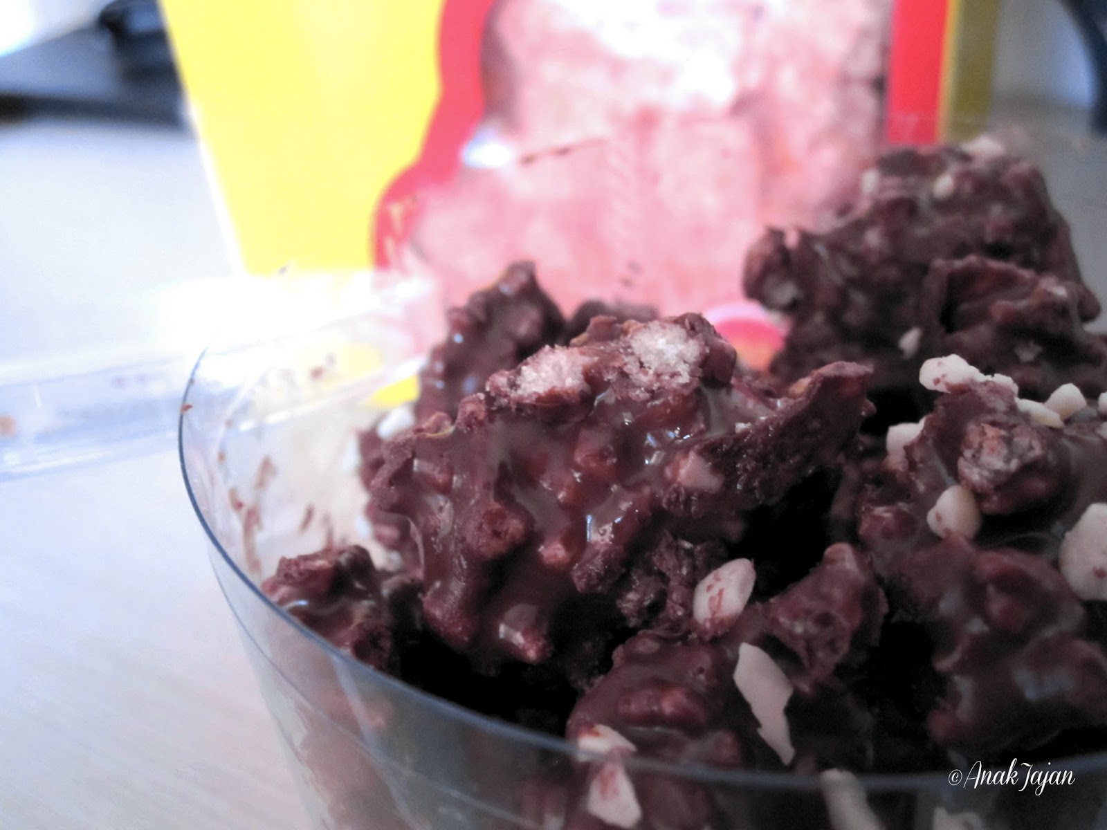 Resep Masakan coklat - ReChoco "Rengginang Chocolate"