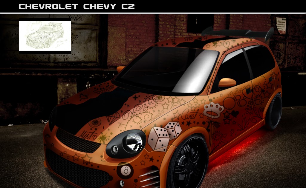 Virtual Tuning Design by ARK-Llanes: Chevrolet Chevy C2