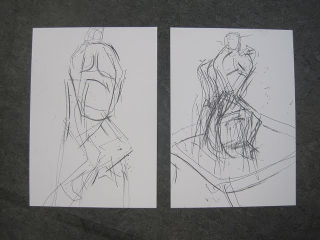 Matisse: stick drawings