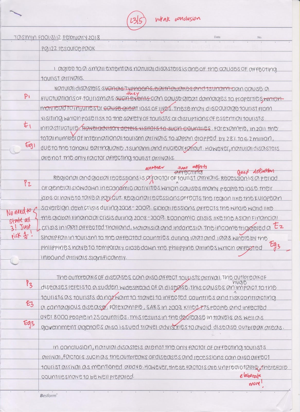 Fourzeroseven18: Sample of LDQ - PEE format