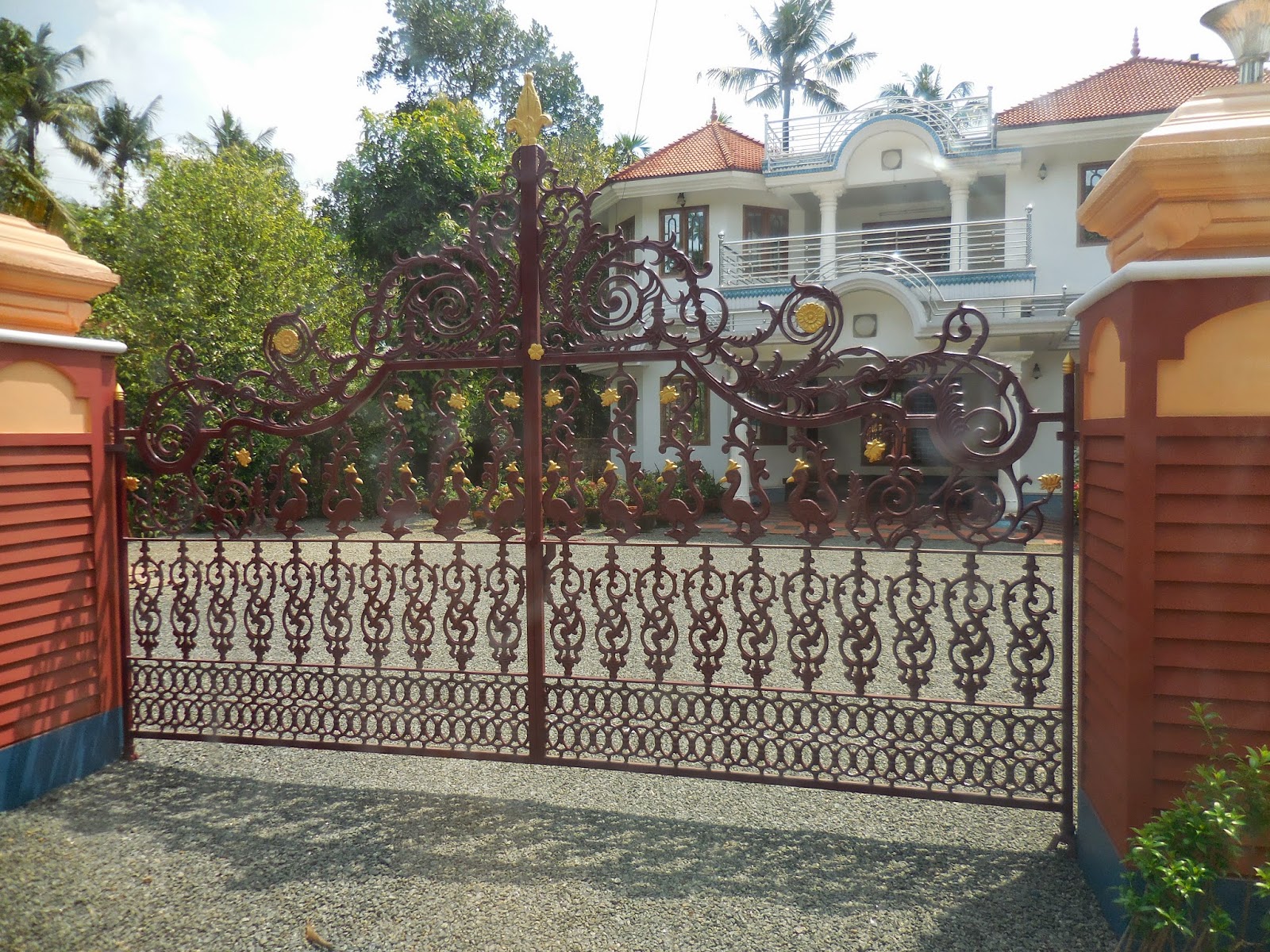 Kerala Gate Designs: Kerala House Gate Designs