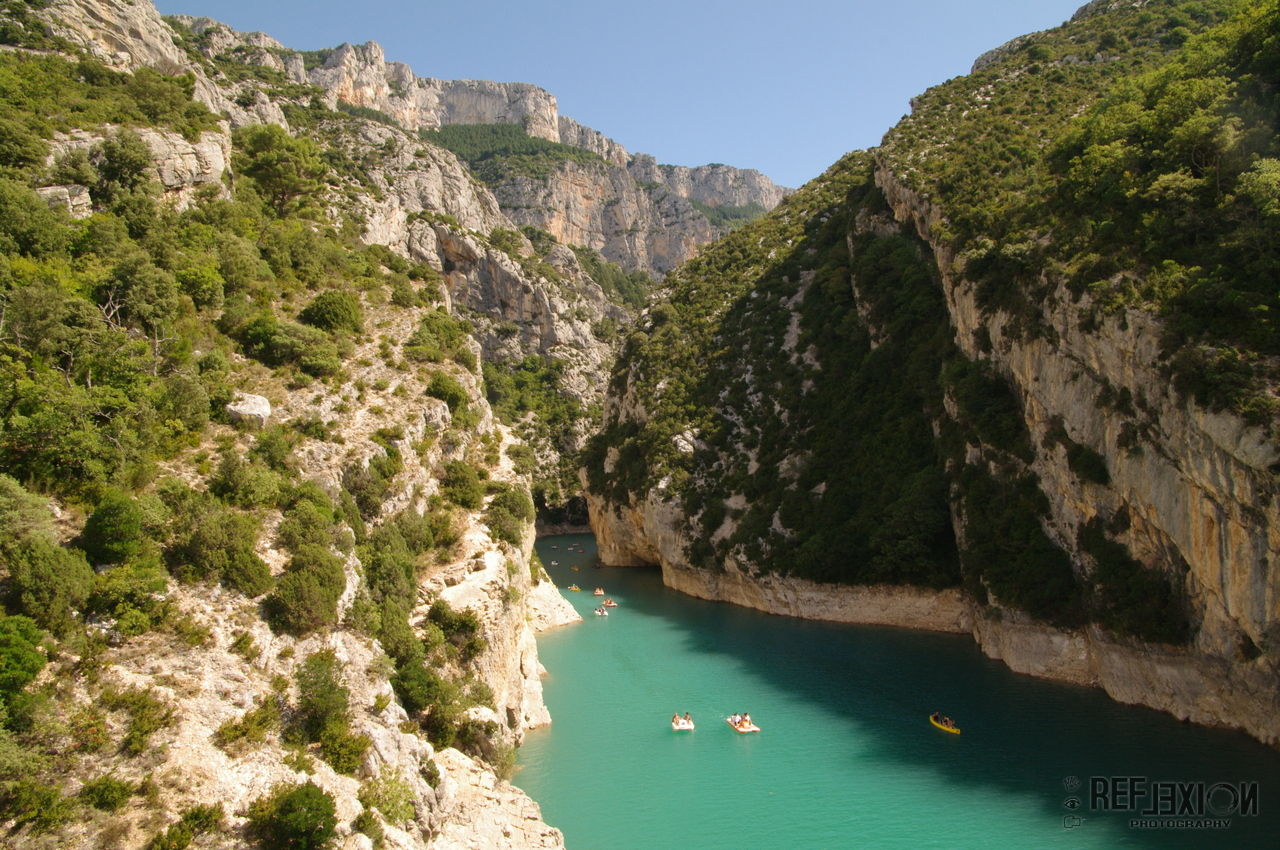 Reflexion Photography: Gorges du Verdon, Provence, France