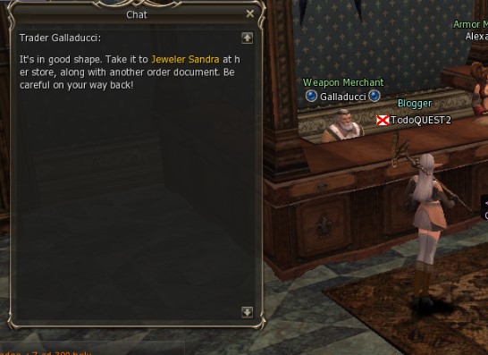 LINEAGE II Todo Quests: LVL 3/10 - Quest Once more ... Mother Tree