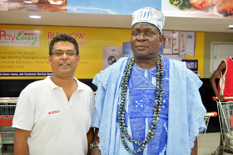Royal Chieftains, Ozzy Agu officiate at Spar Ilupeju Grand Opening ...