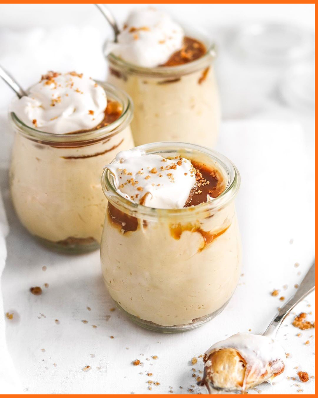 Caramel mousse cup - chiếc cốc nhỏ xinh đựng mousse caramen ngọt lịm ...