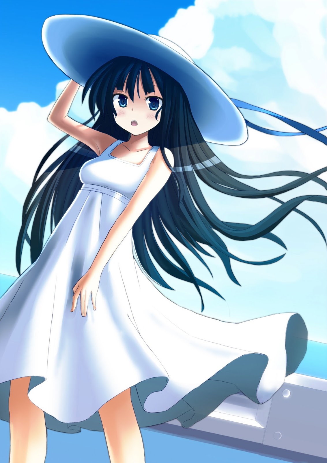 【無料ダウンロード】 夏 ワンピース 女の子 イラスト ~ イラスト画像ギャラリー