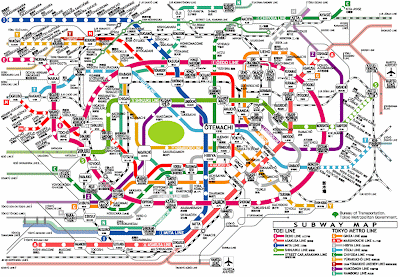 Metro Map Pictures: Tokyo Metro Map Details Pictures