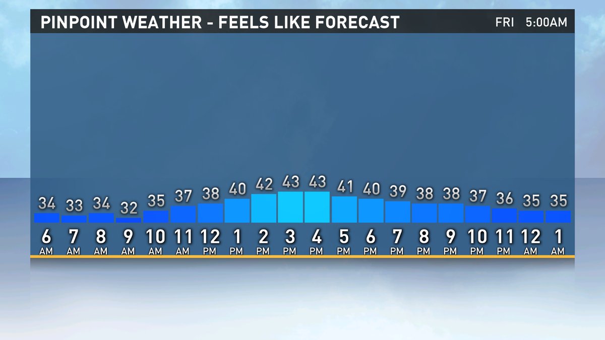 Cold and windy weather today