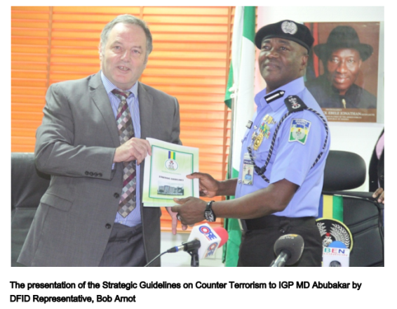 Counter terrorism: NPF signs on training with US Department of state