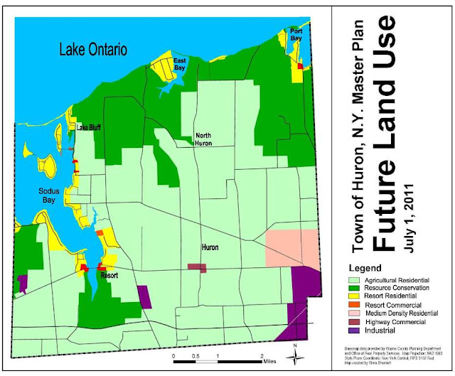 Draft Master Plan Presented to Town of Huron | Wayne County Life