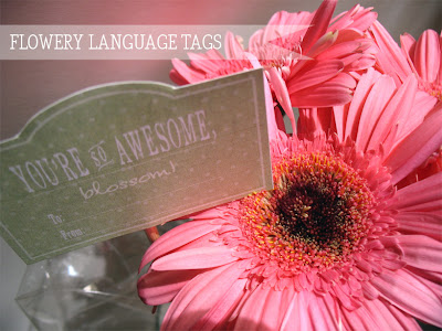 Visiting Teaching Pinspiration: Flowery Language Tags
