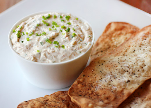 lisa is cooking: Shrimp Rillettes and Fennel Flatbreads