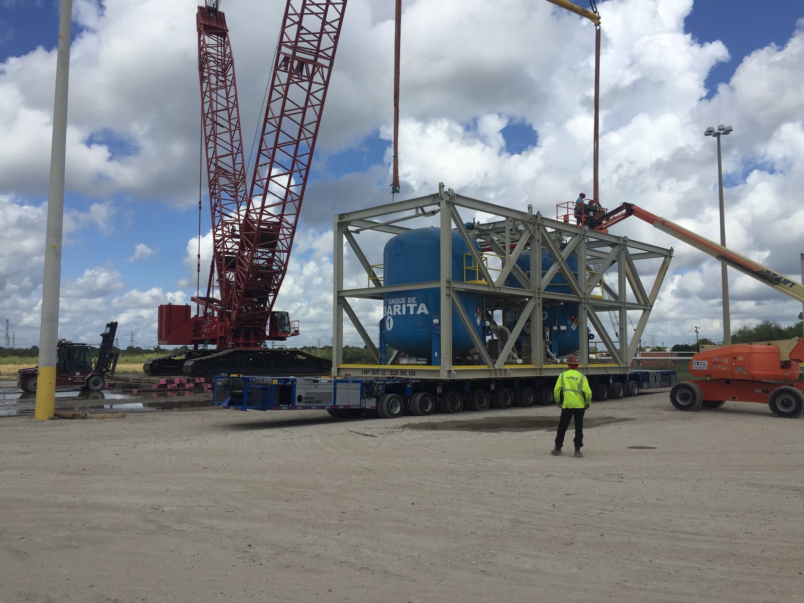 Hansa Meyer : 3000 Horsepower Offshore Rig Move - Continued