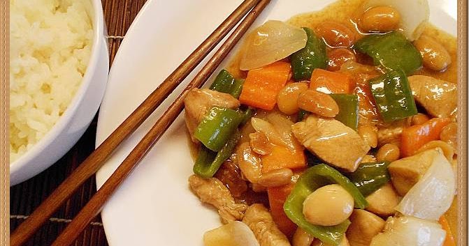 POLLO CHINO CON ALMENDRAS