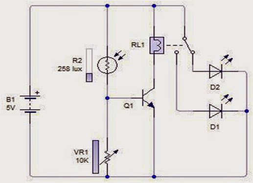 Cara mengukur rangkaian sensor cahaya | RajaMuda E-Program