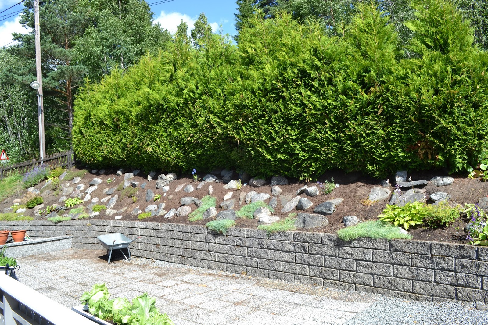 Steinbedd / steinhage