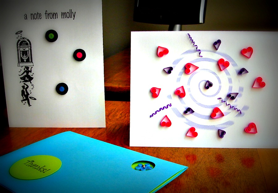 Molly Smith: Easy Quilling on Simple Cards