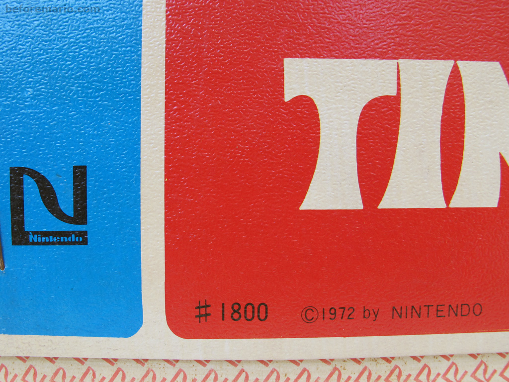 beforemario: Nintendo Time Shock (タイムショック, 1972)