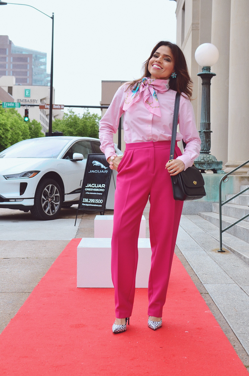 6 Tips For Wearing All-Pink To Work Without Looking Like Cotton Candy ...
