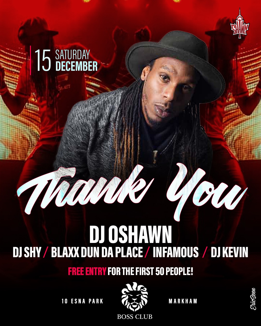 C.A. Confidential: Thank You - DJ Oshawa's Appreciation Party @ Sat ...
