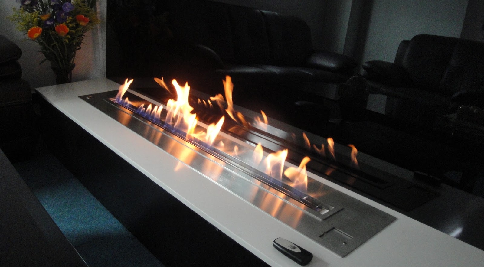 Cheminée Intelligente AFIRE: Bruleur Bio Ethanol et Insert Automatique ...