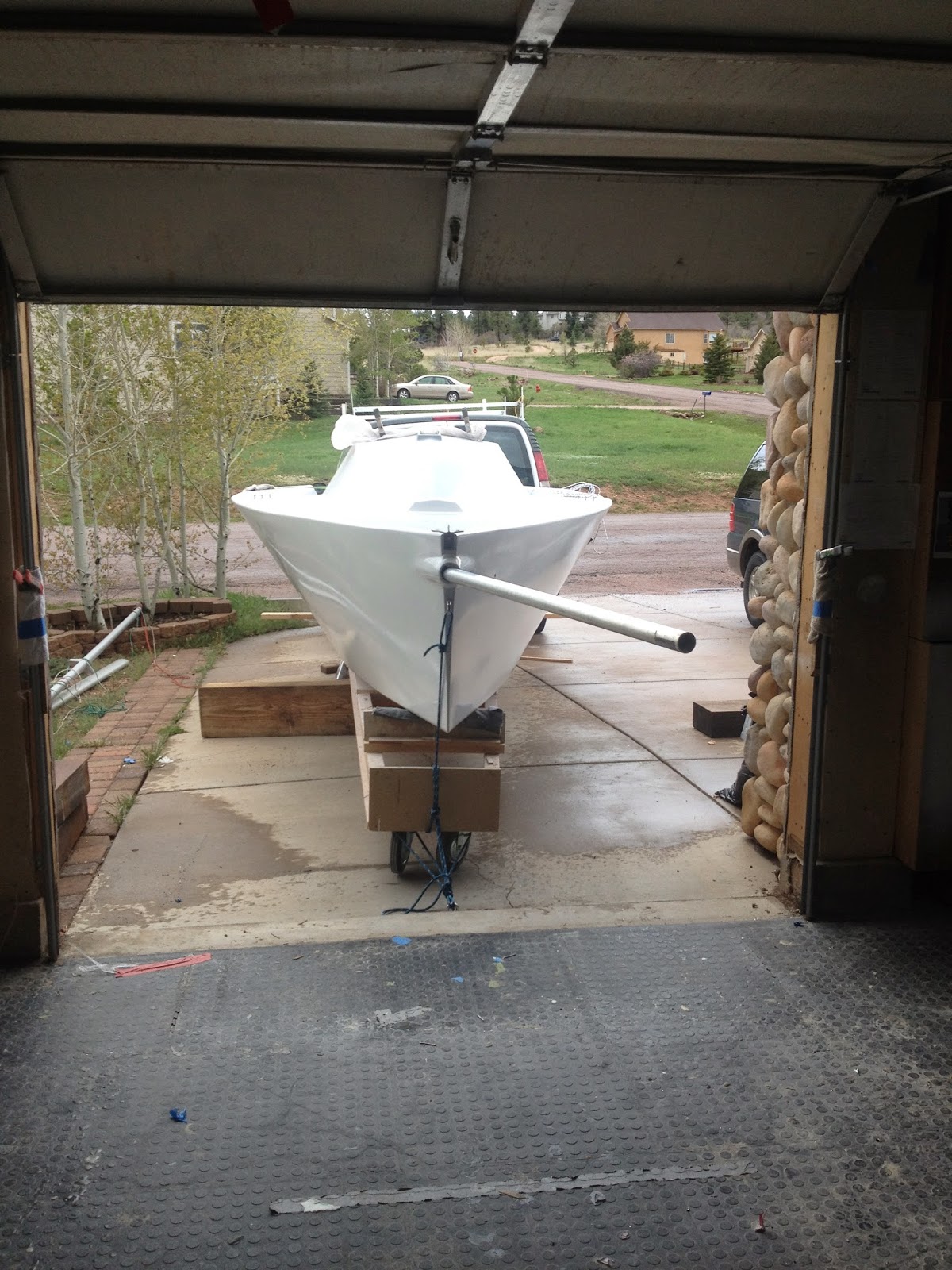 i550 #505 Sailboat build. TIME MACHINE: Planning on planing!