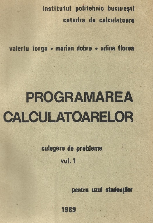 Marin Vlada's Blog-Terra, EU-România: Limbajul Python by Prof. dr. V. Iorga