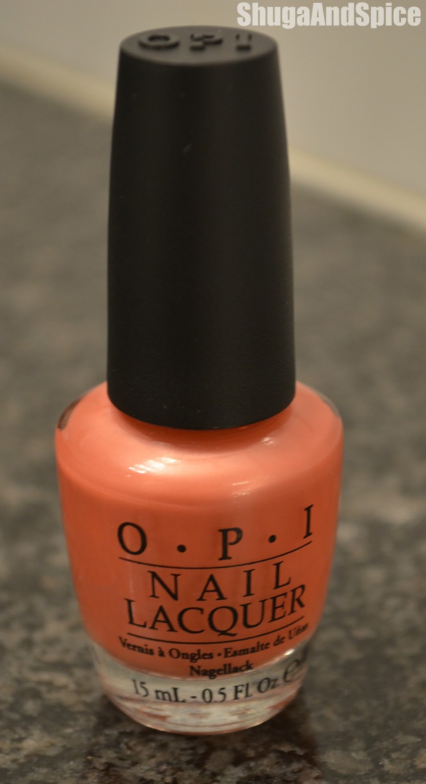 Shuga and Spice: OPI Melon of Troy + Crackle