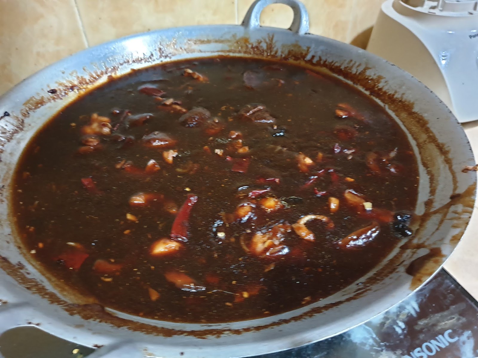 ZULFAZA LOVES COOKING: Kuah sizzling yee mee homemade