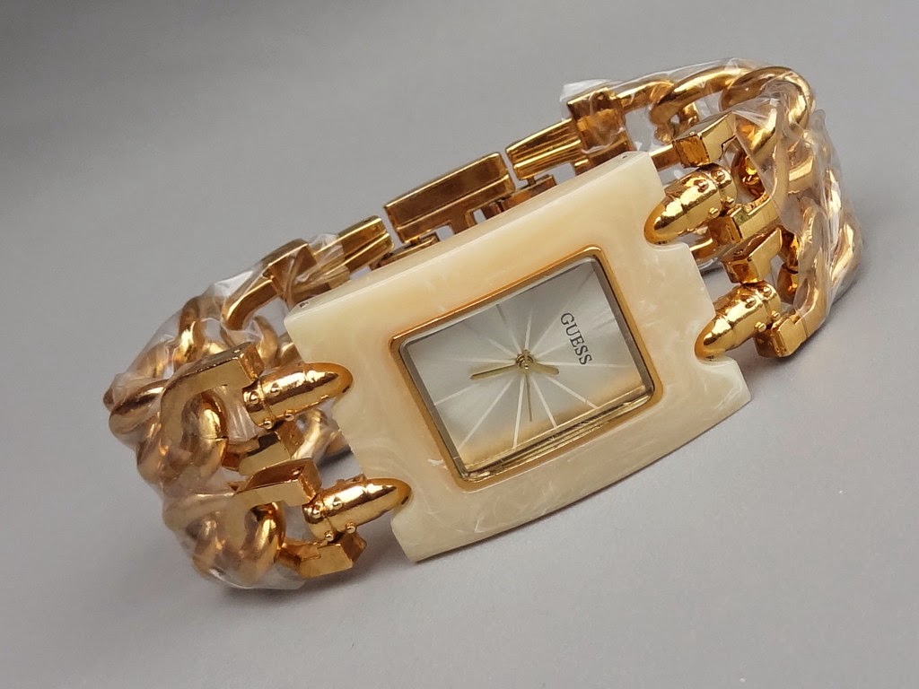 JAM TANGAN GUESS DOUBLE CHAIN - Warung Jam Jogja